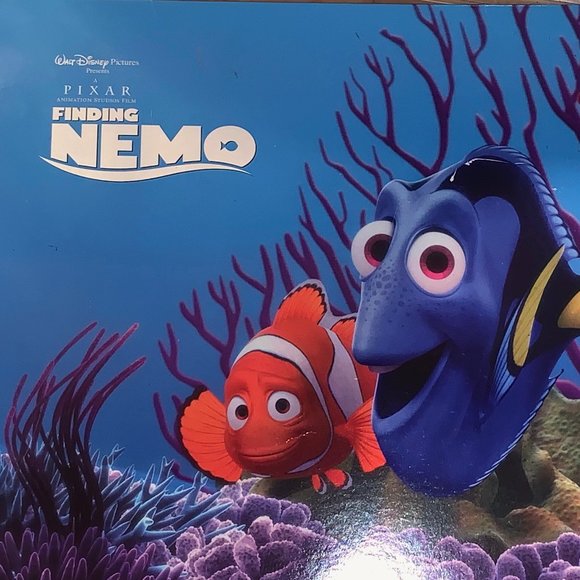 Disney | Art | Disney Store Finding Nemo 4 Lithographs Portfolio | Poshmark
